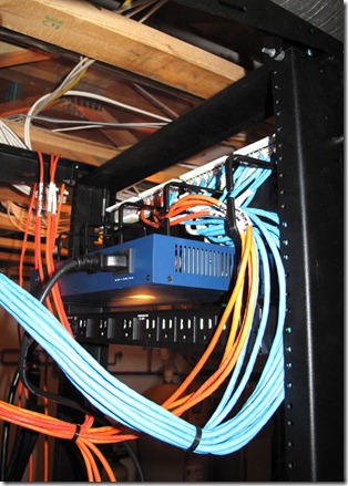 The "L" Shaped House: Home Automation…Networking Rack (2)